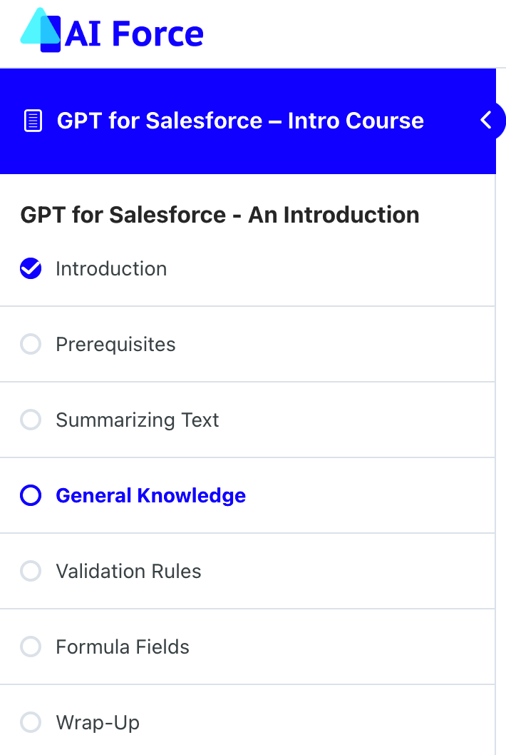Home - AI Force Training